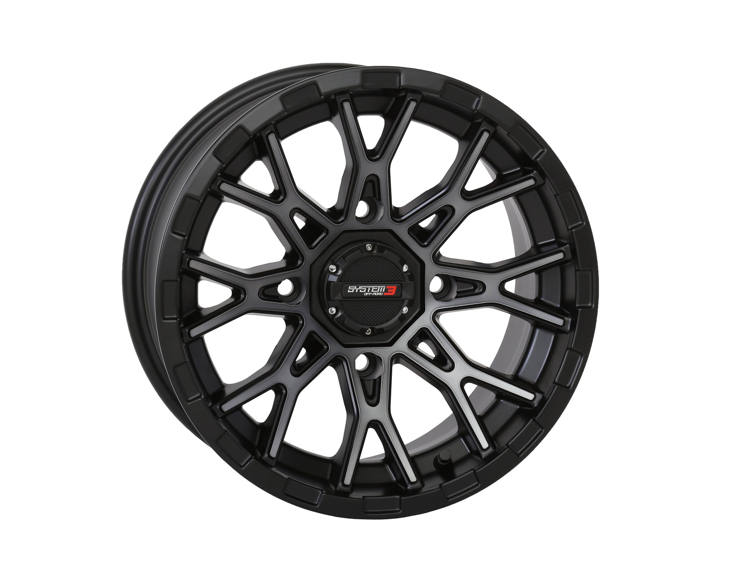 St6 Wheel 14x7 4+3 (+10mm) 4/137 Matte Dark Tint – Kombustion Motorsports
