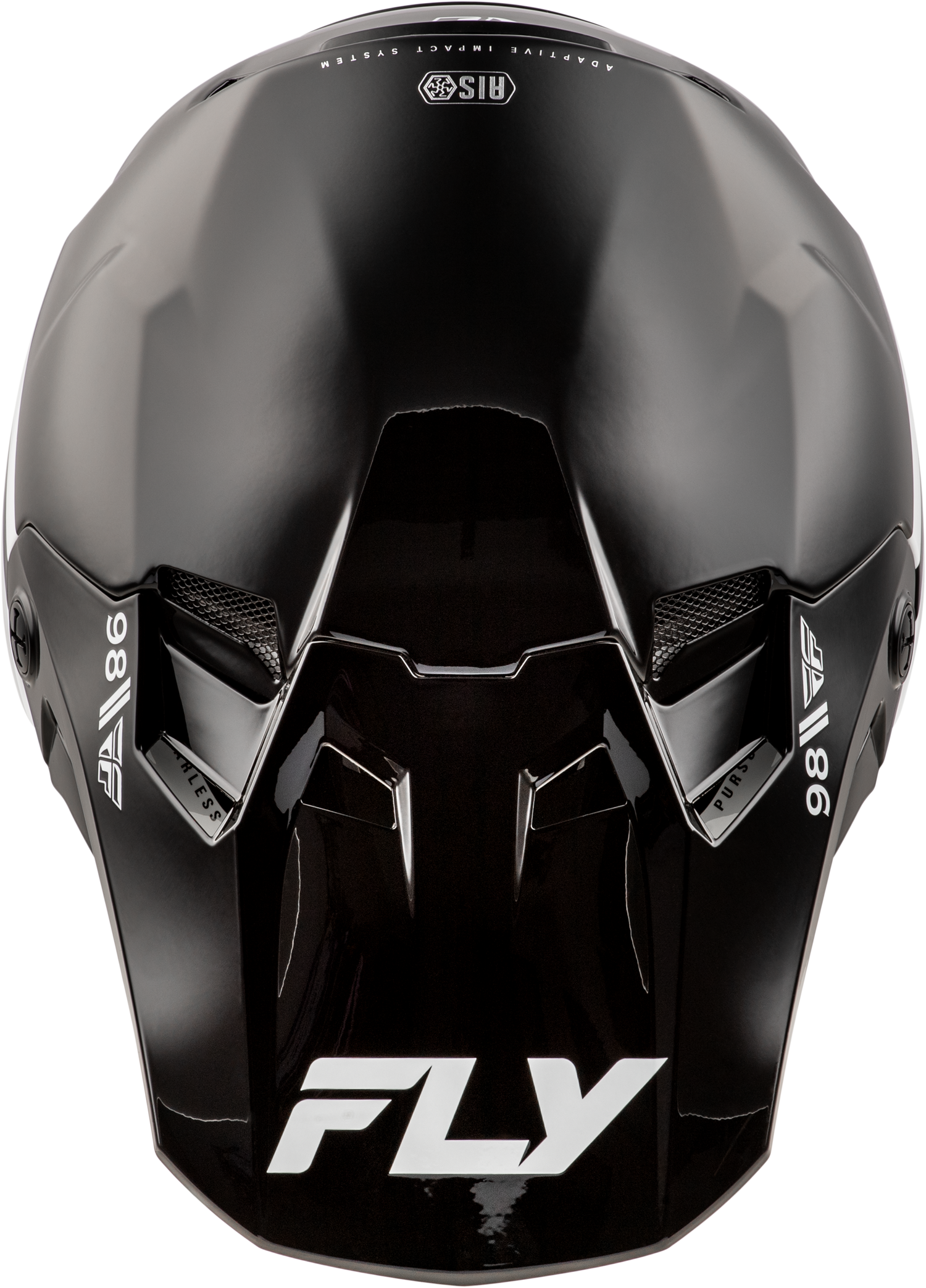 Fly Racing Formula CC Objective Helmet Black/White for Off-Road and Mo ...