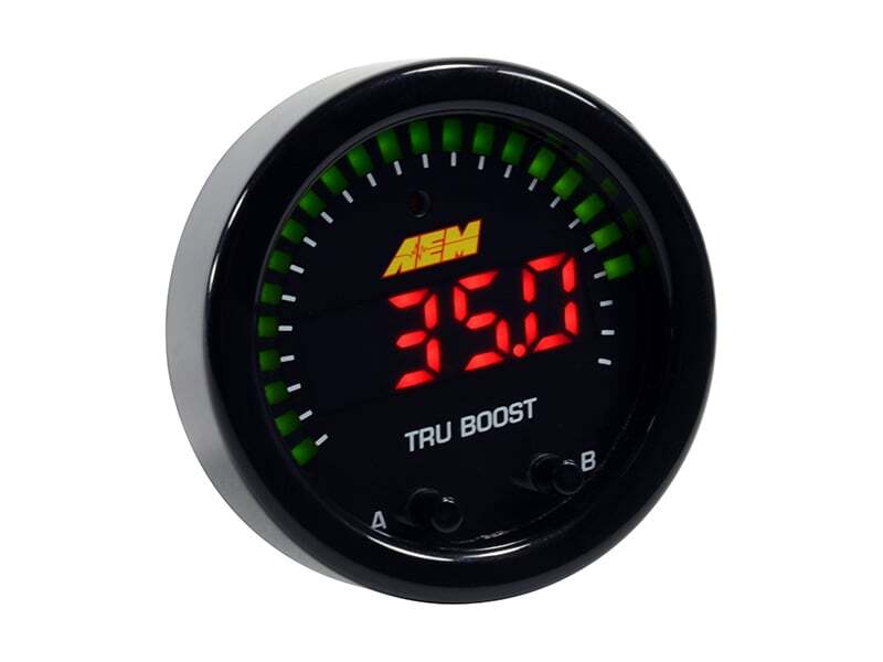 AEM X-Series Tru-Boost Controller Gauge w/ Boost Control Solenoid 80PS ...