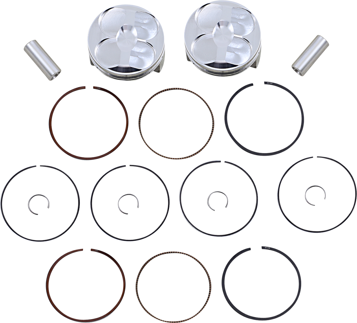 JE PISTONS Piston Kit - 67.00 mm - 12.0:1 CR - Honda 371971 ...