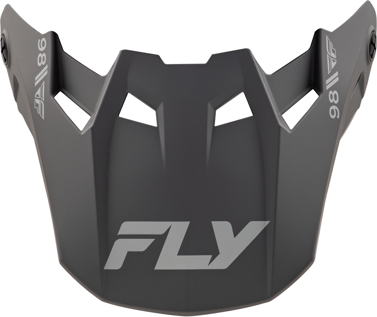 Fly Racing Formula CC Objective Visor Matte Black/Grey for Off-Road an ...
