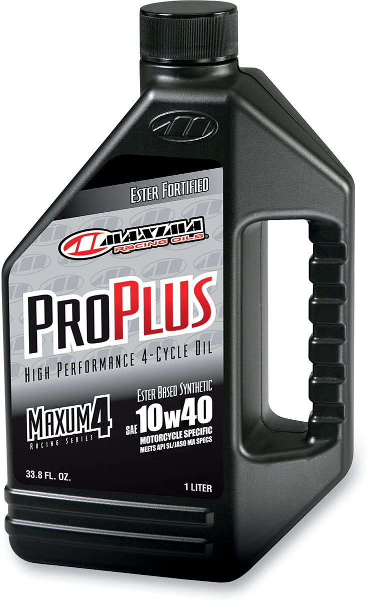 MAXIMA RACING OIL Pro Plus+ 4T Oil - 10W40 - 1L 30-02901 – Kombustion ...