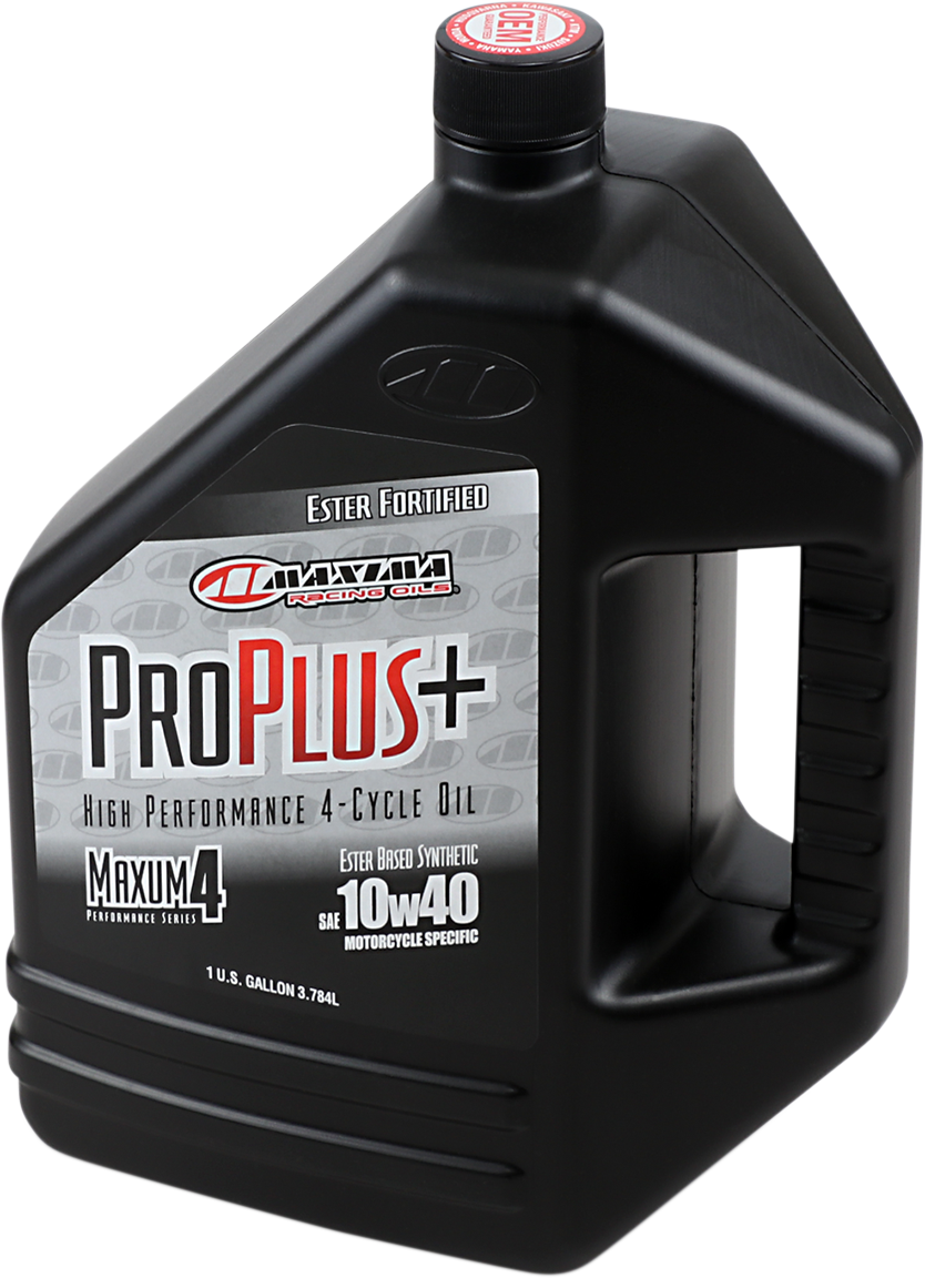 MAXIMA RACING OIL Pro Plus+ 4T Oil - 10W-40 - 1 U.S. gal. 30-029128 ...