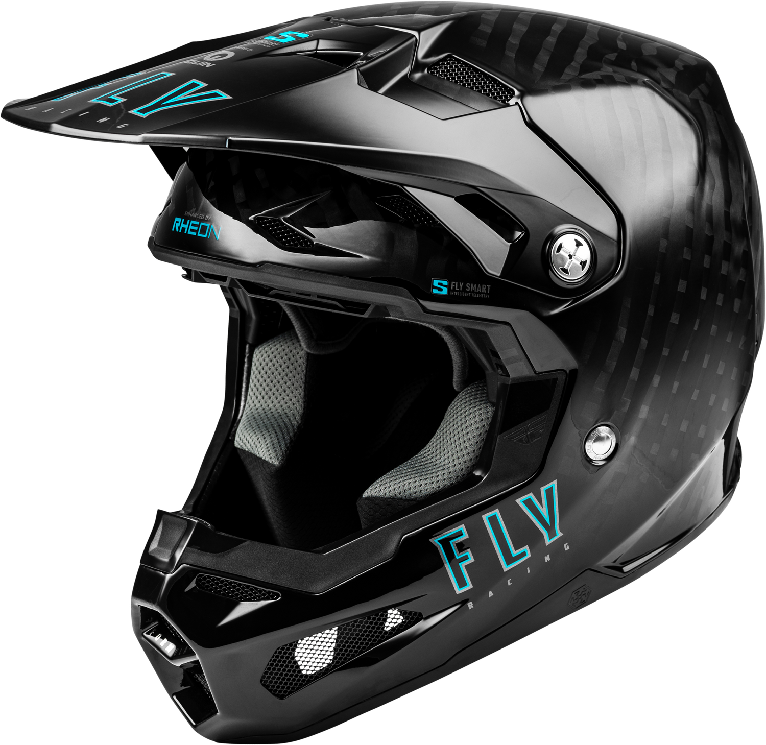 Fly Racing Formula S Carbon Helmet for Motorcycle and ATV – Small, Bla ...