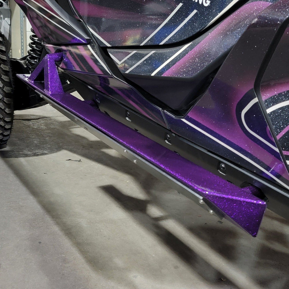 Can Am Maverick R Rock Slider Steps | FastLab UTV – Kombustion Motorsports