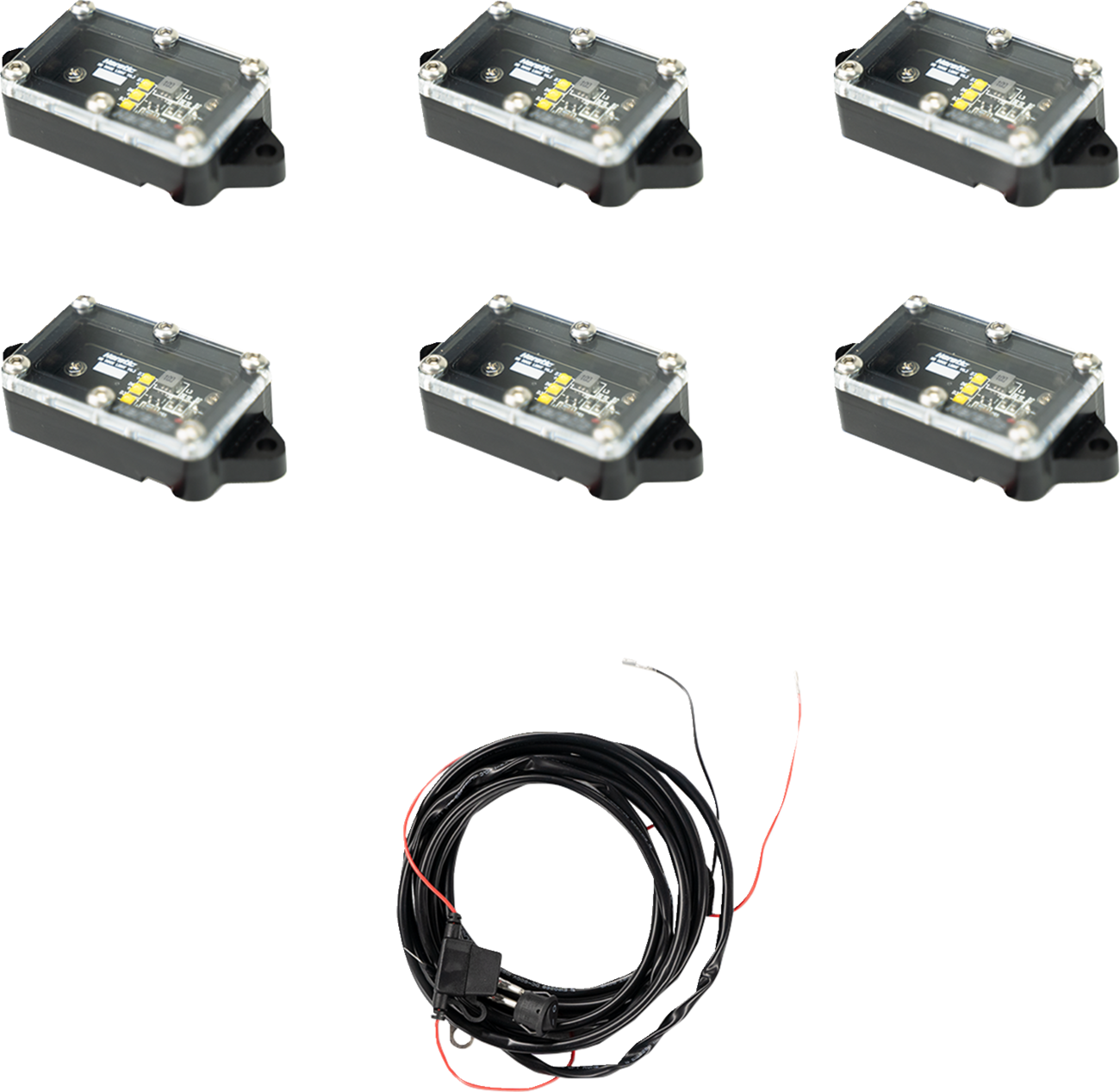 HERETIC Rock Light - Clear - 6 Pack 70023 – Kombustion Motorsports