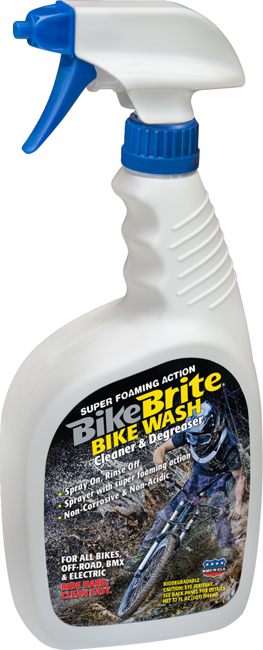 BIKE BRITE Spray Wash - 32 US fl oz. - Spray Bottle BSW40000 ...