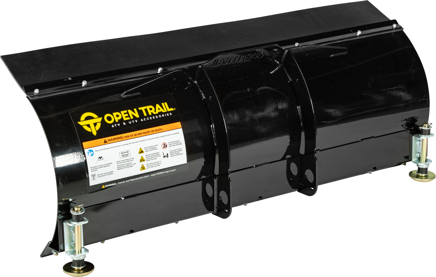 Open Trail 48-Inch Straight Blade Snow Plow for Pickup Trucks – Durabl ...