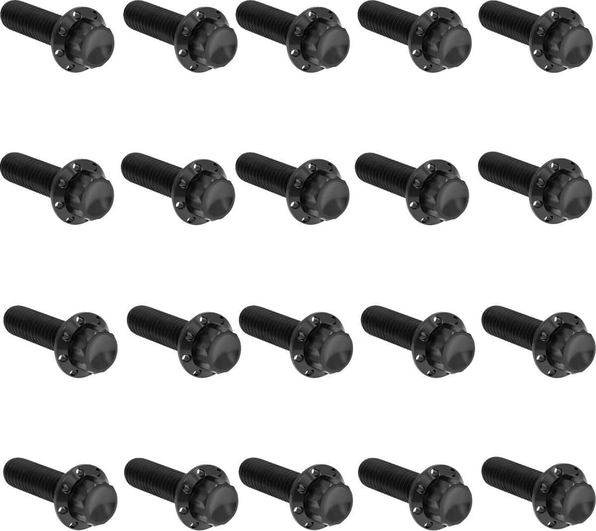 ARLEN NESS Bolt Kit - Rocker Box - 12-Point - Titanium - Black 300-945 ...