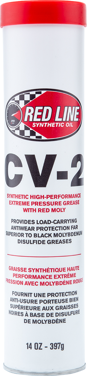 RED LINE SYNTHETIC OIL CV-2 Grease with Moly - 14 oz Tube 80402 ...