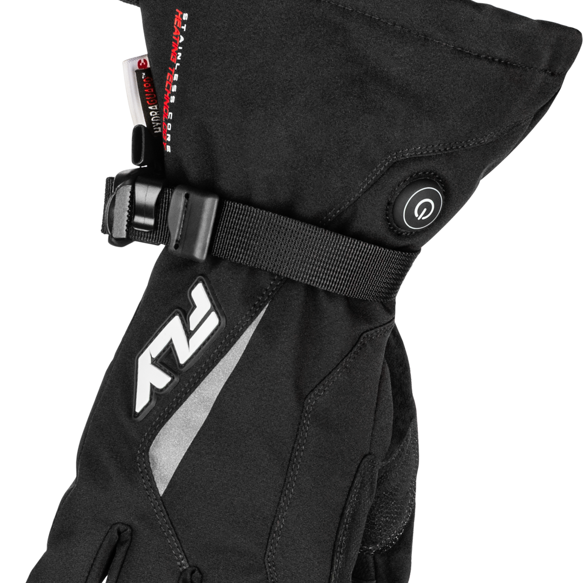 Fly Racing Title Heated Gauntlet Gloves Black SM – Motorcycle Riding G ...