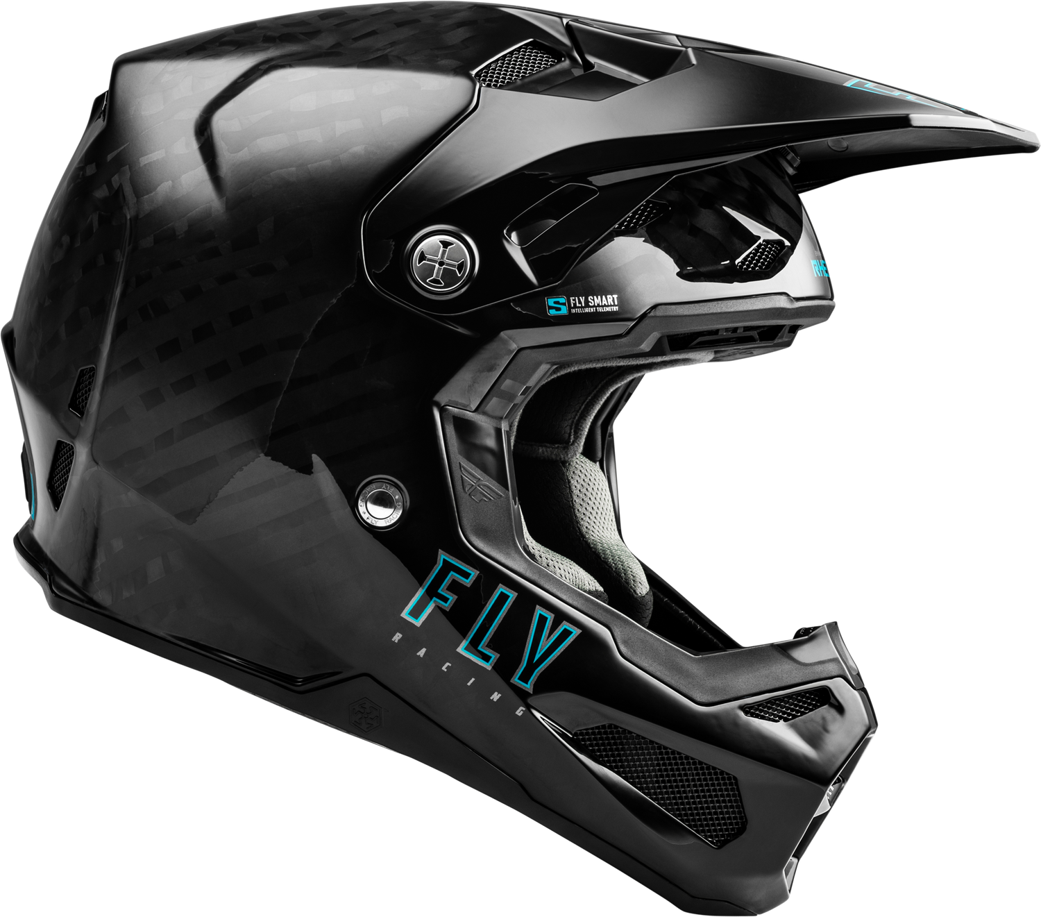 Fly Racing Formula S Carbon Helmet for Motorcycle Riders – Black, XL ...