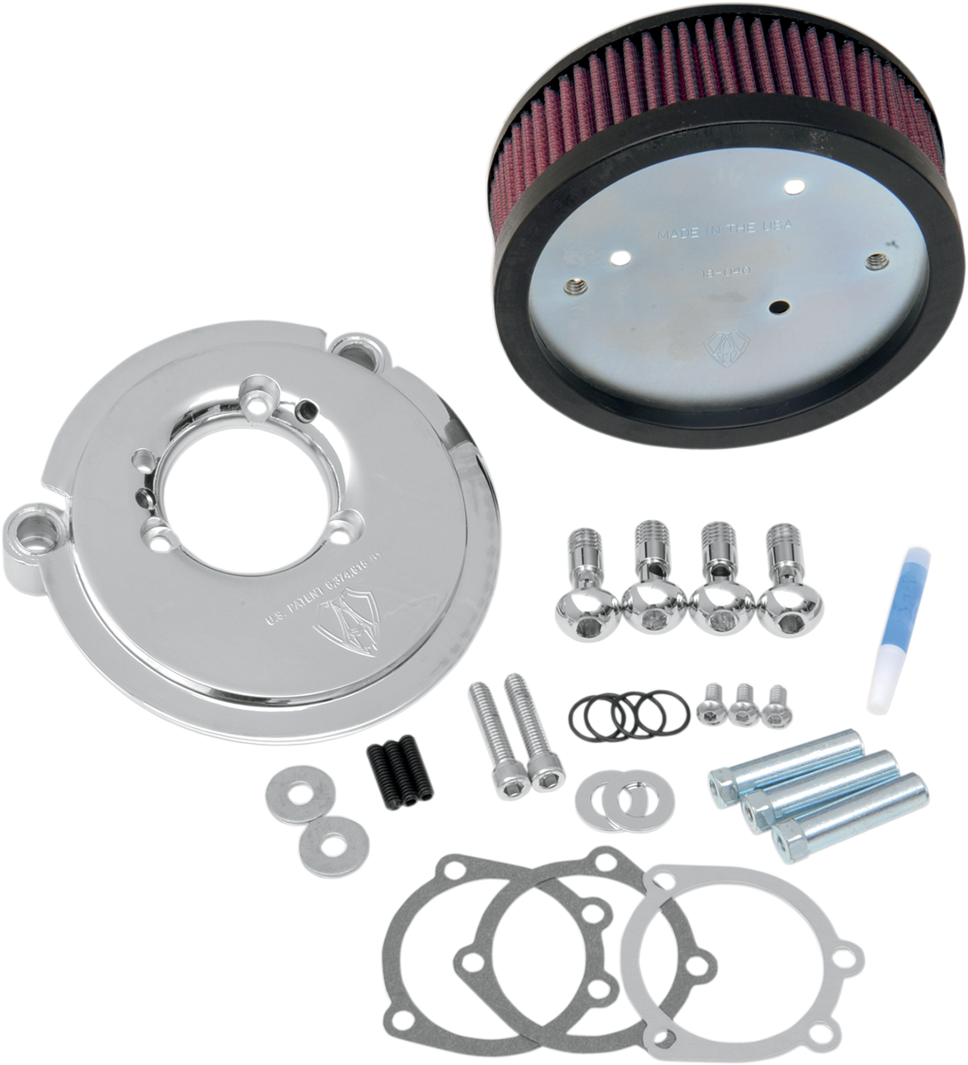 ARLEN NESS Big Sucker™ Air Filter Kit - Chrome - Stage I 18-825 ...