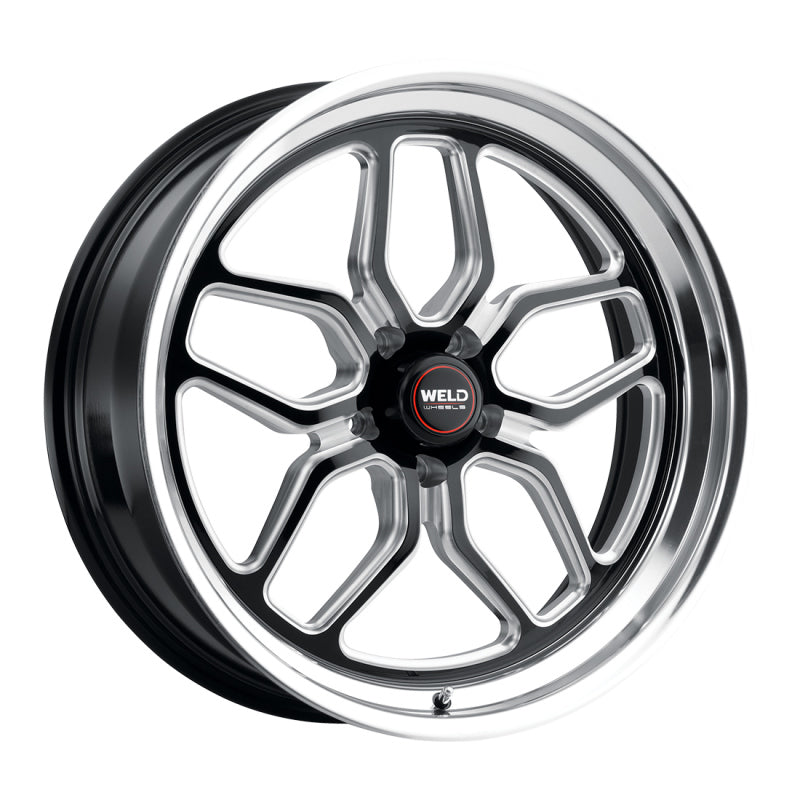 Weld S107 22x10.5 Laguna Gloss Black Wheel with 5x127 Bolt Pattern and ...