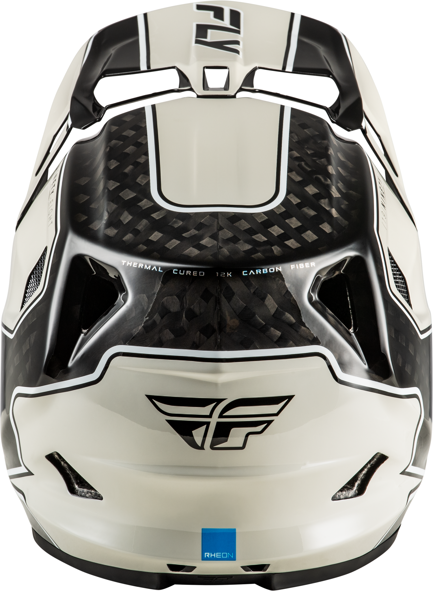 Fly Racing Werx R Flow Carbon Helmet Black Carbon/Grey for Youth on Of ...