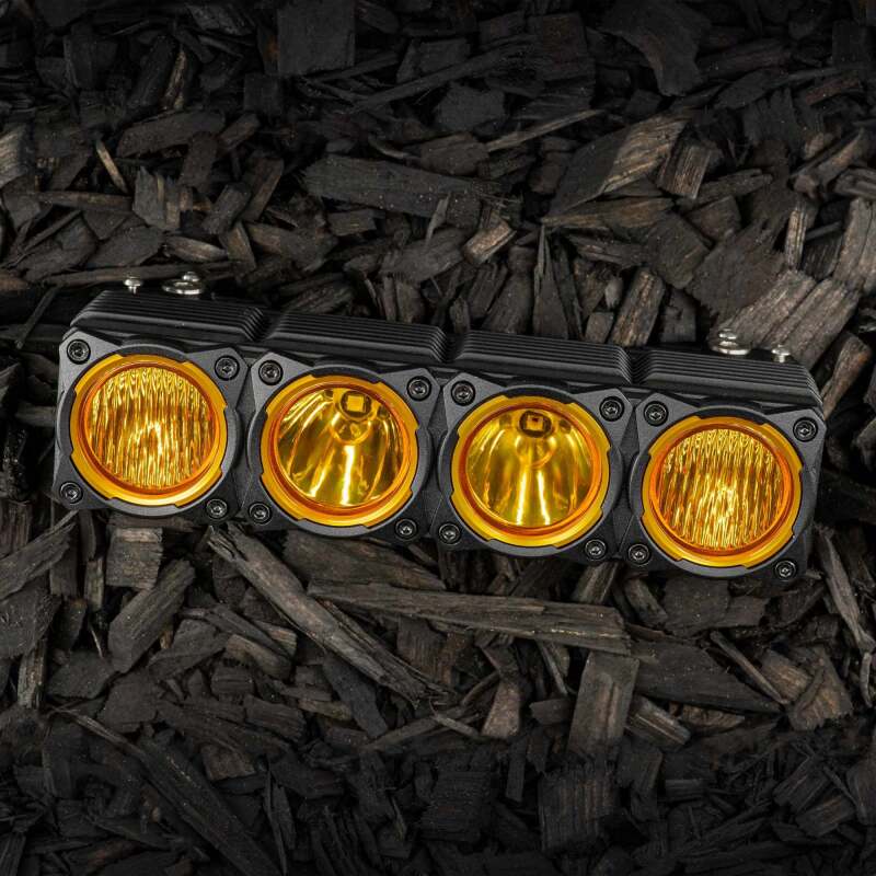 KC HiLiTES FLEX ERA LED Performance Yellow Combo Lens for Light Bars ...