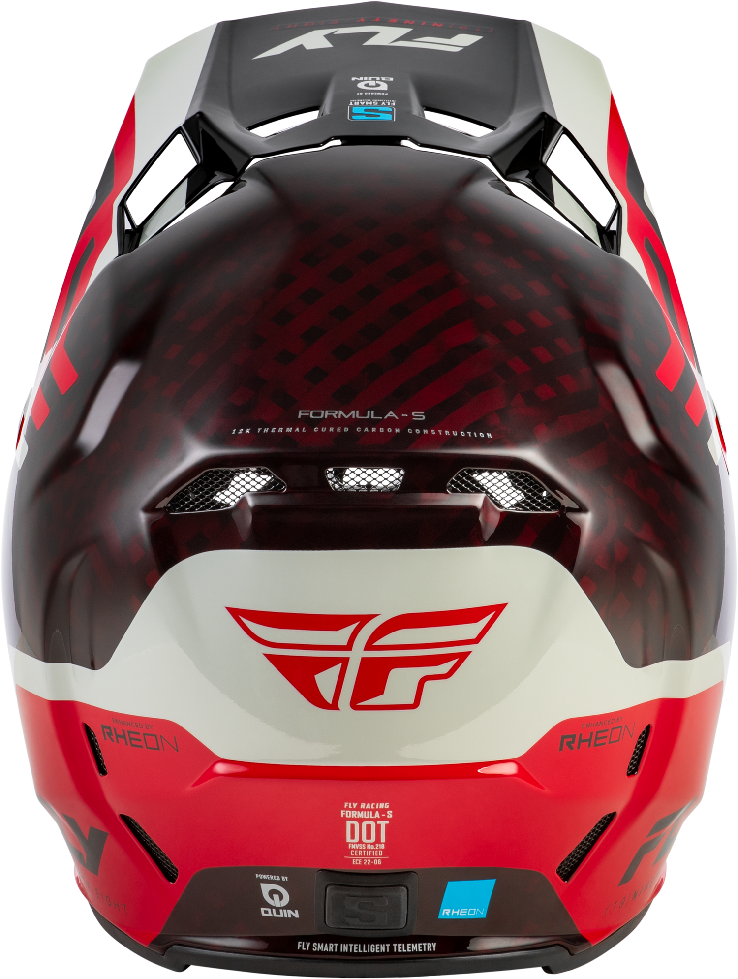Fly Racing Formula S Carbon Byte Helmet for Motorcycle and ATV with Cr ...