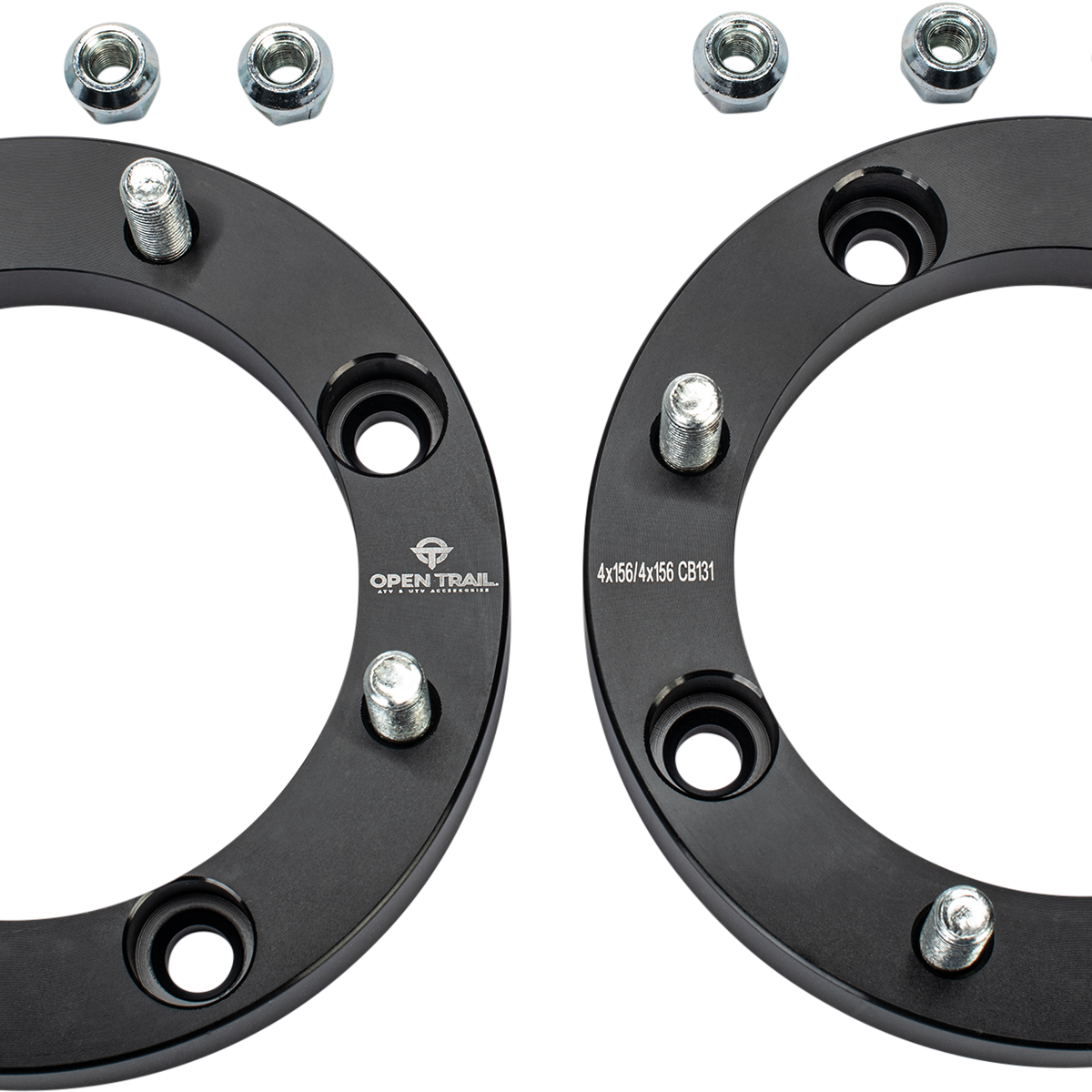 Open Trail AC-06686BK 1-Inch Wheel Spacer Adapter for 4x156 Bolt Patte ...