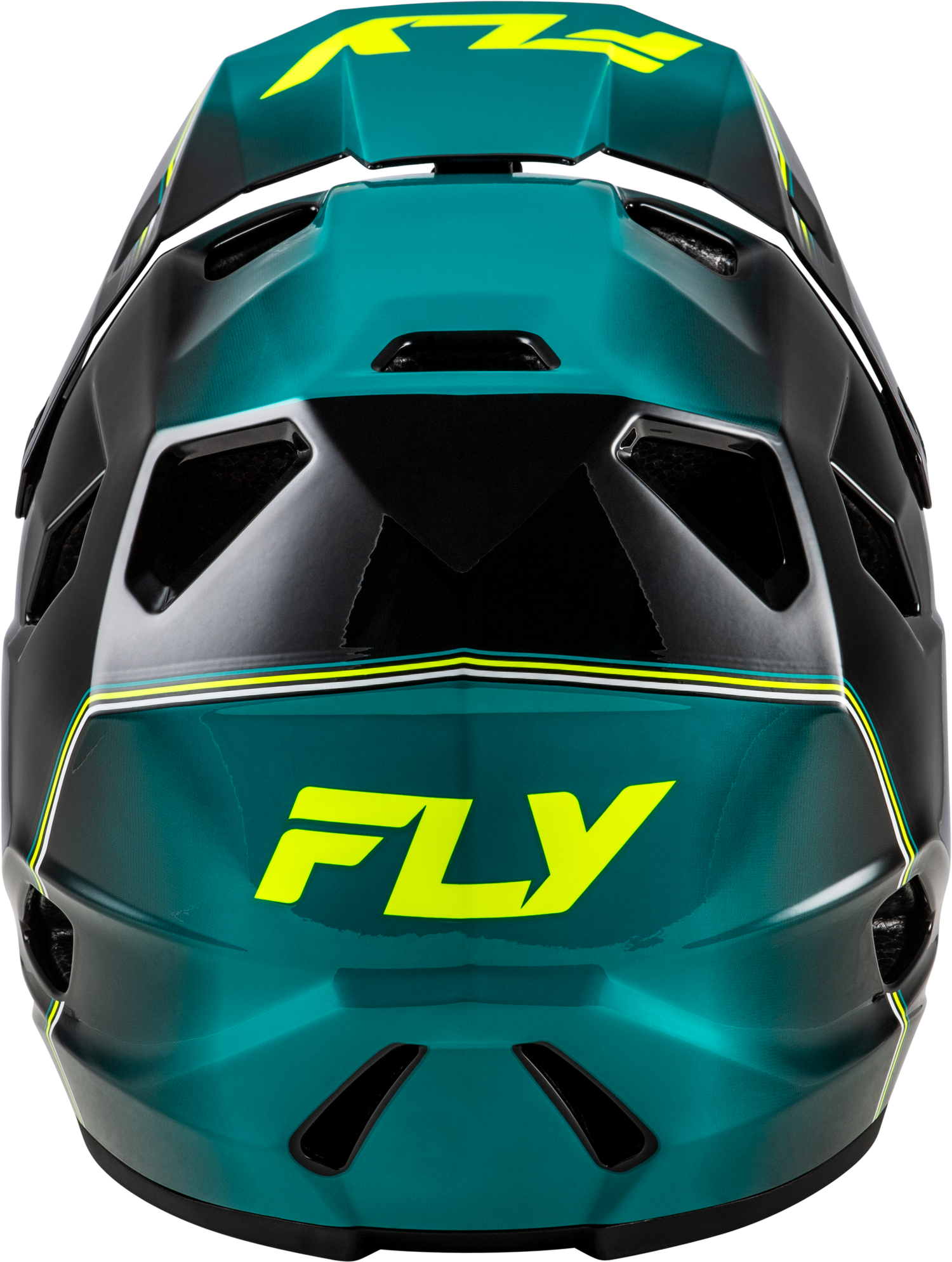 Fly Racing Rayce Repeat Bicycle Helmet Black/Teal/Hi Vis Medium - Opti ...
