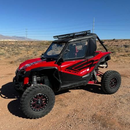 Honda Talon 2-Seat Cab Enclosure (Factory Doors) – Kombustion Motorsports