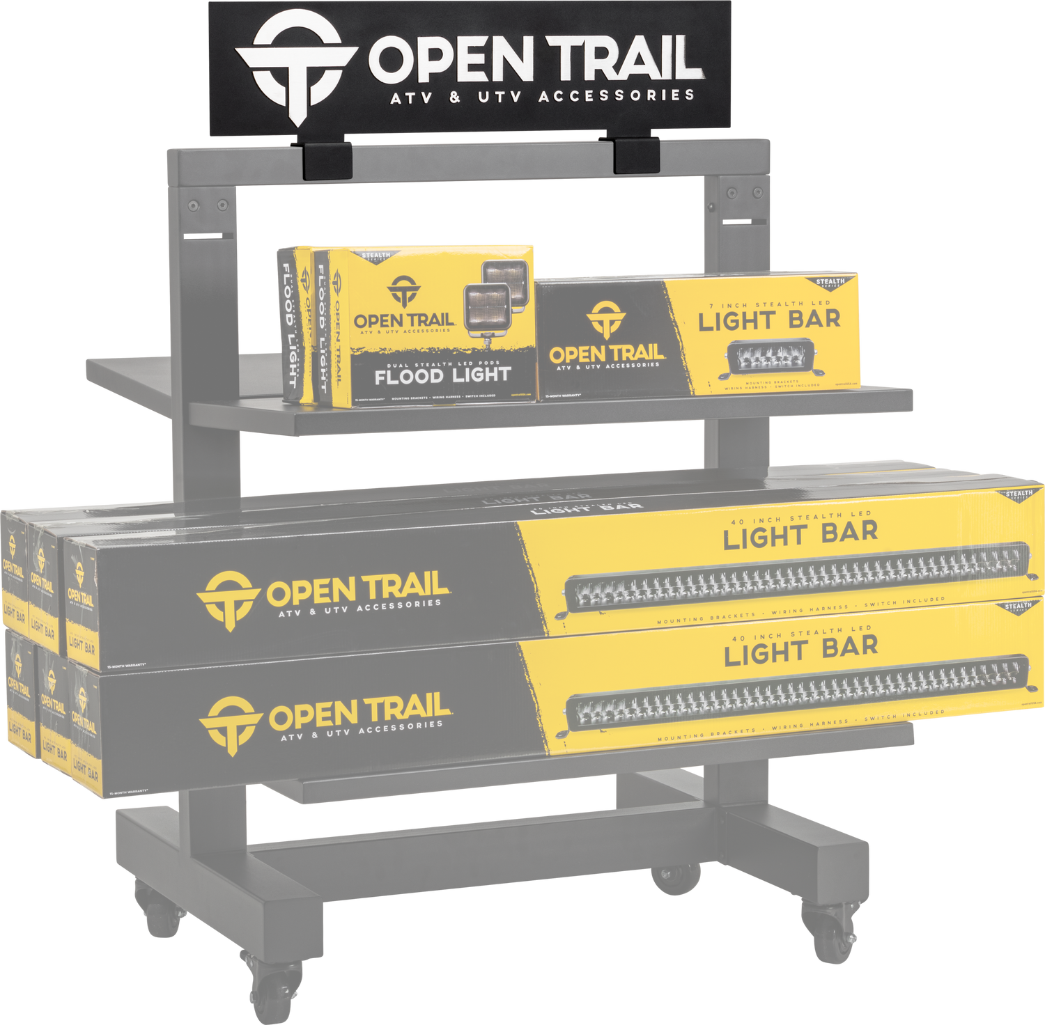 Open Trail 30" Header Open Trai for Jeep Wrangler and Toyota Tacoma ...