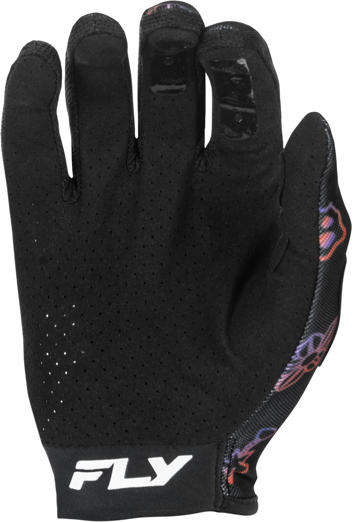 Fly Racing Lite Outline Gloves Black/Red/Purple (3X) – Compatible with ...