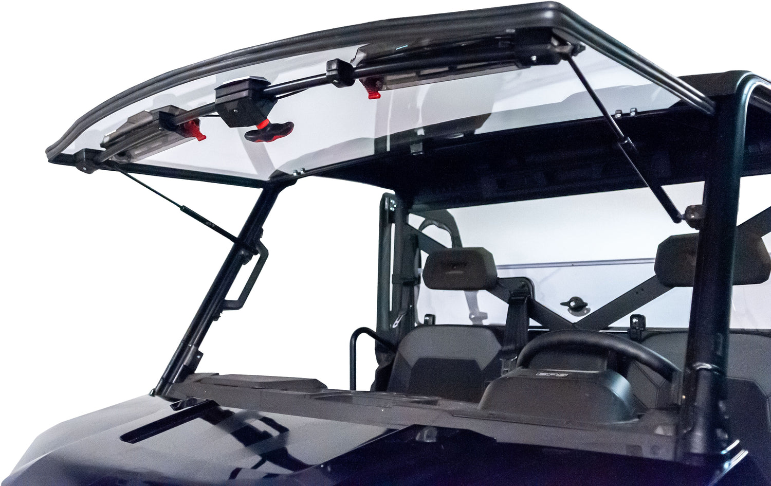 Seizmik Flip Up Windshield Kit for Polaris Ranger EV 4x4 - Midsize (Pa ...