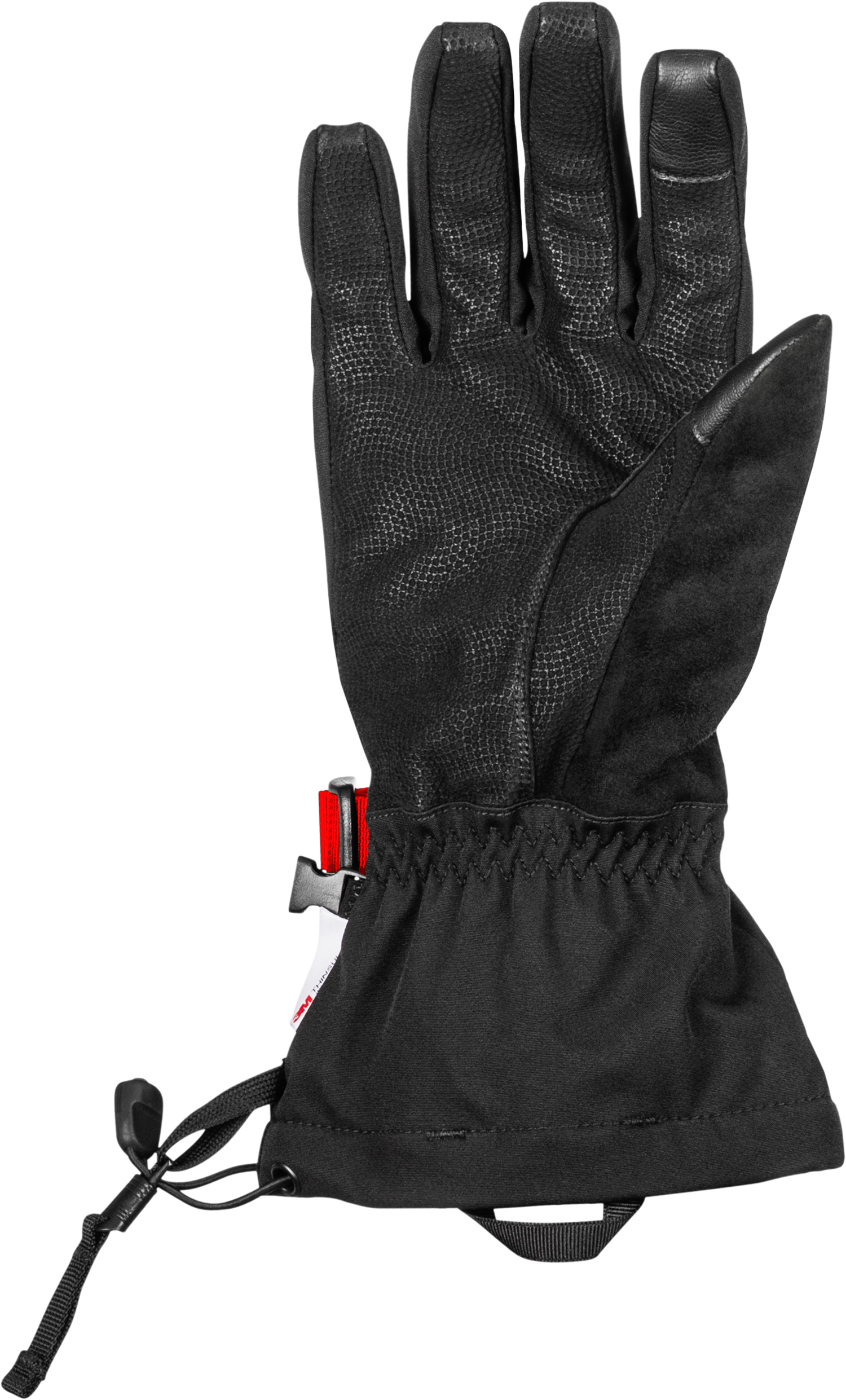 Fly Racing Title Gauntlet Gloves for Cold Weather Riding - Red/Light G ...