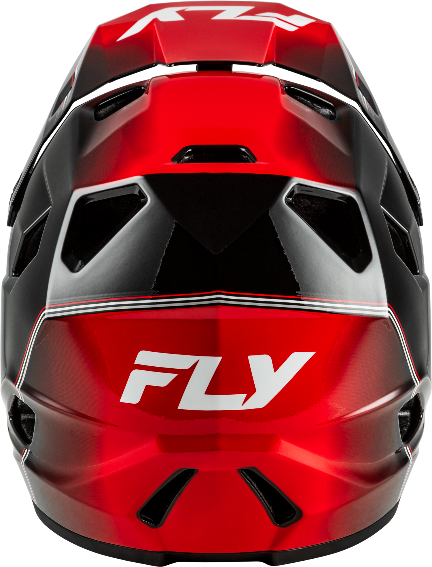 Fly Racing Rayce Repeat Bicycle Helmet Black/Red Medium with Advanced ...