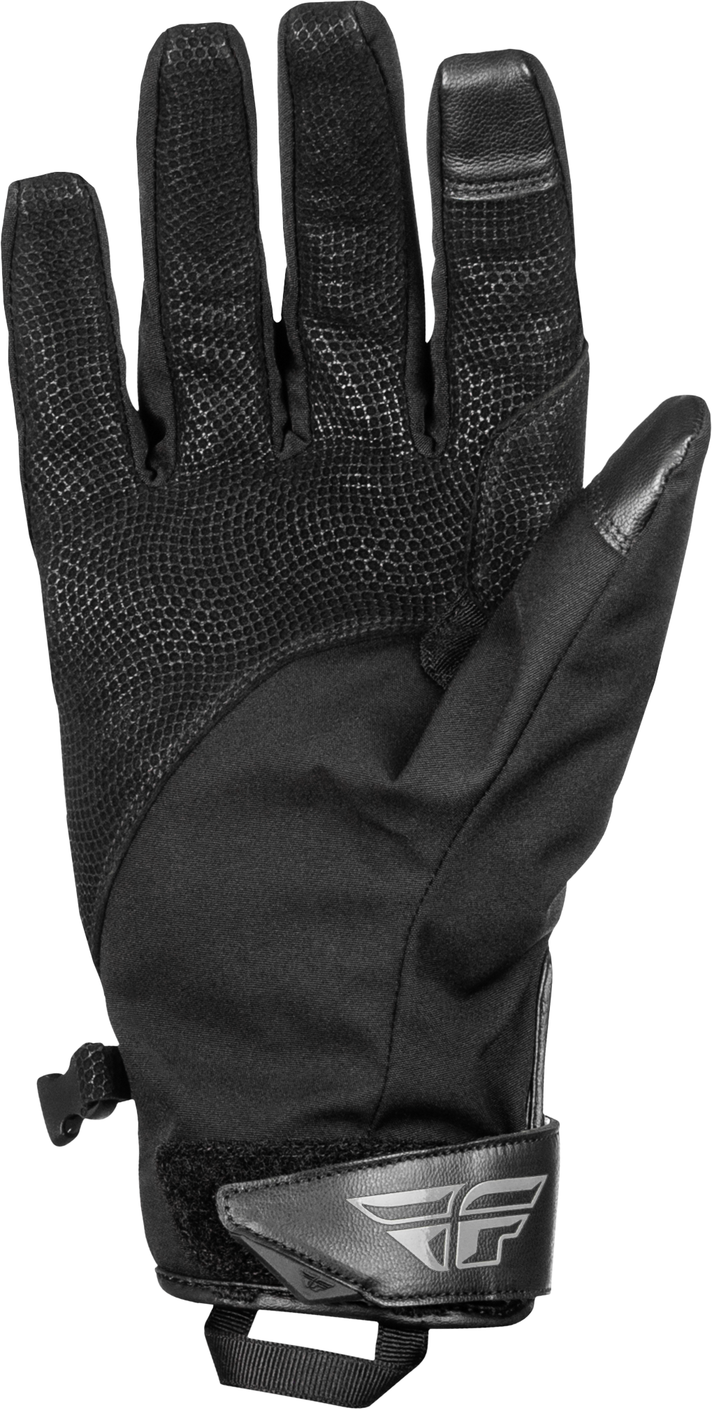 Fly Racing 371-0615S Long Black Gloves with Weatherproof Technology an ...