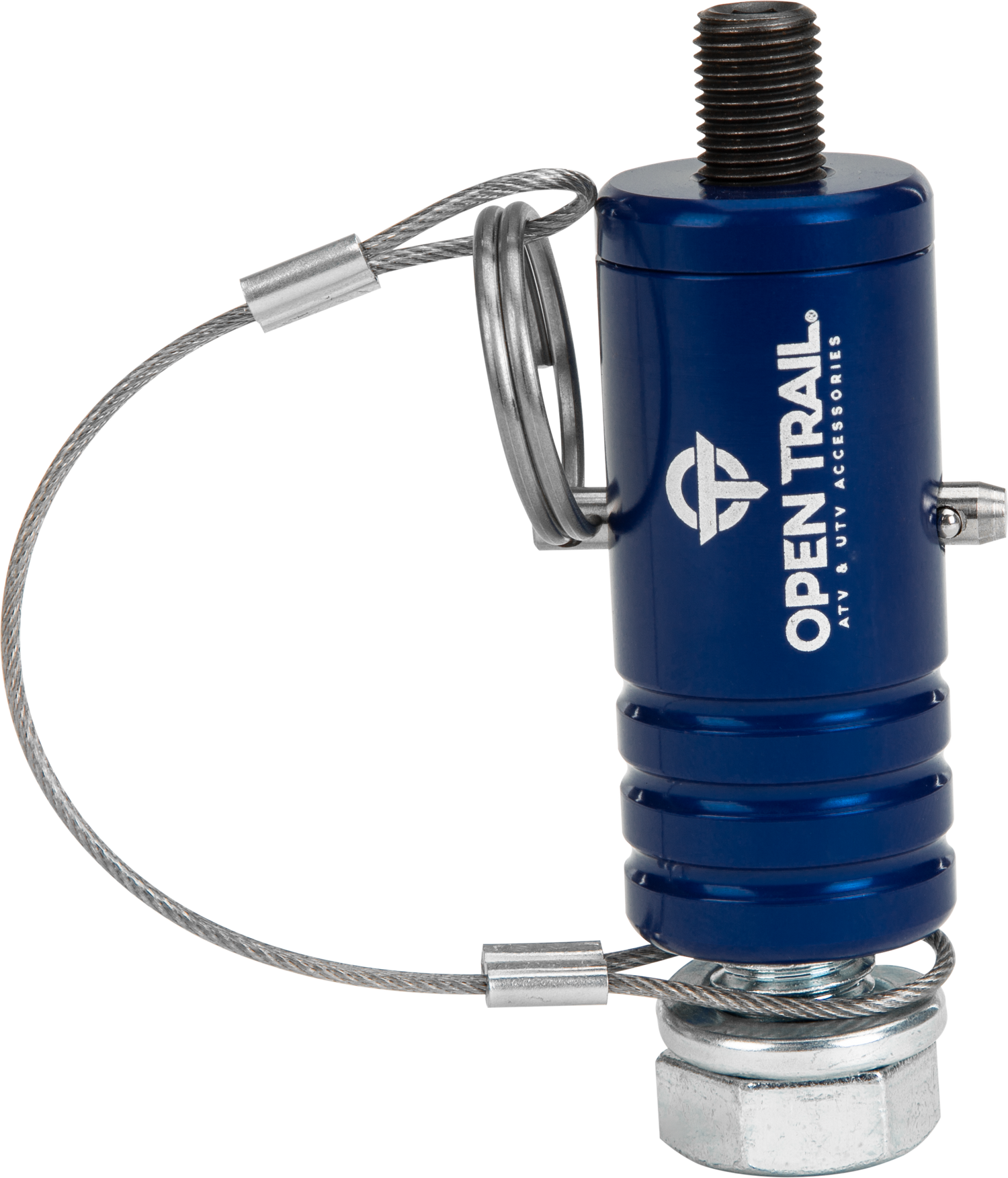 OPEN TRAIL Quick Release Whip Mount Blue for ATV, UTV, and Side-by-Sid ...