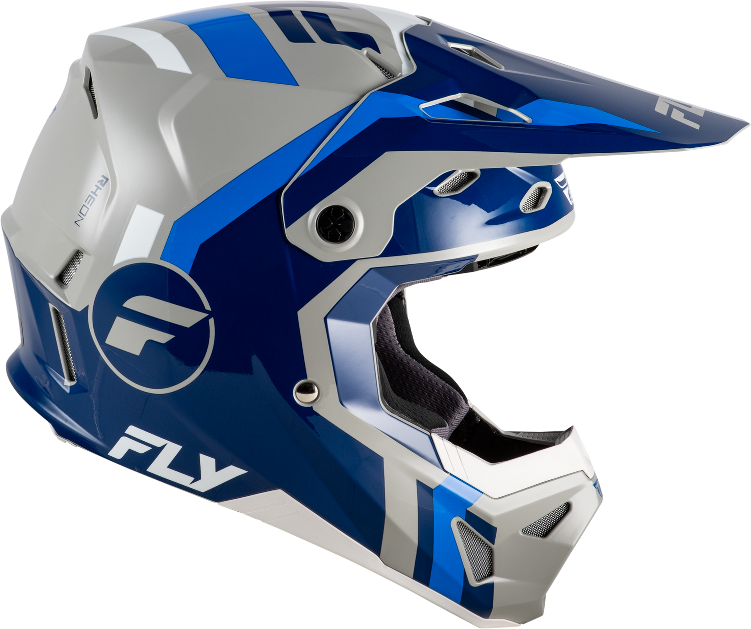 Fly Racing Formula CP Seal Helmet Navy/Blue/Grey for Motocross and Off ...