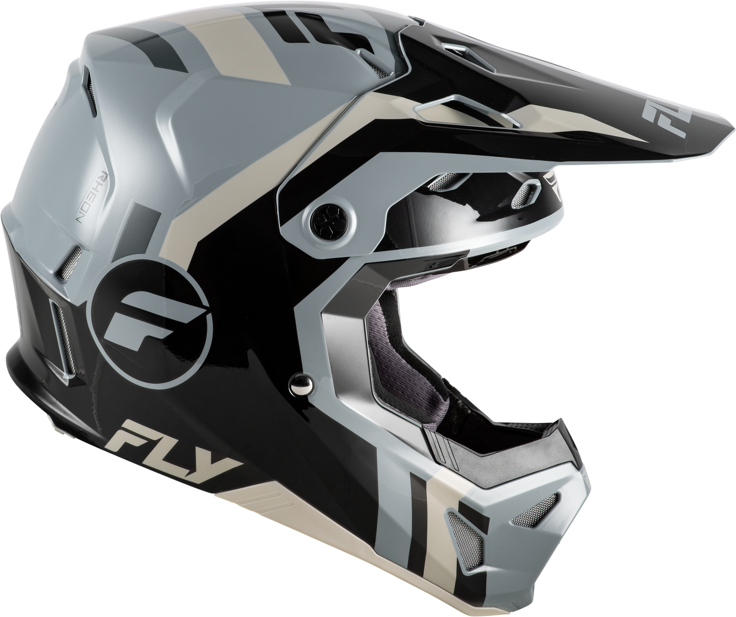 Fly Racing Formula CP Seal Helmet Black/Grey/Light Grey - Extra Small ...