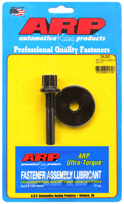 ARP Chevrolet Small Block Harmonic Damper Bolt Kit - Part Number 134-2 ...