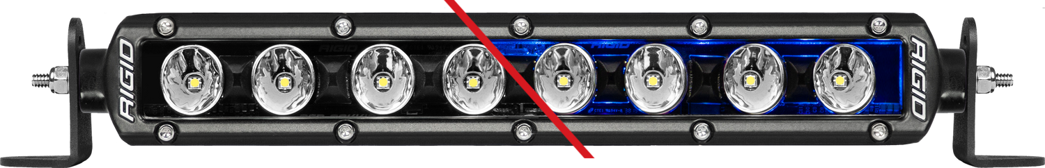 RIGID Radiance Plus SR-Series 10-Inch RGB LED Light Bar for Trucks and ...