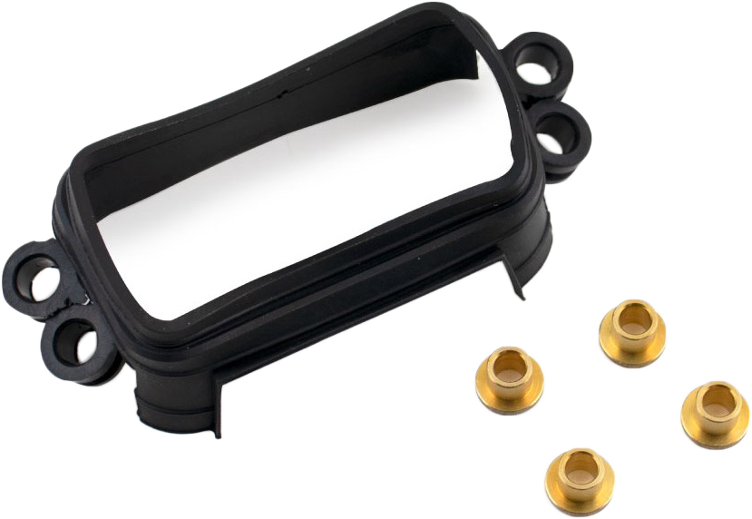 KOSO D2 HUD Rubber Gasket with Inserts for Harley-Davidson Streetbob ...