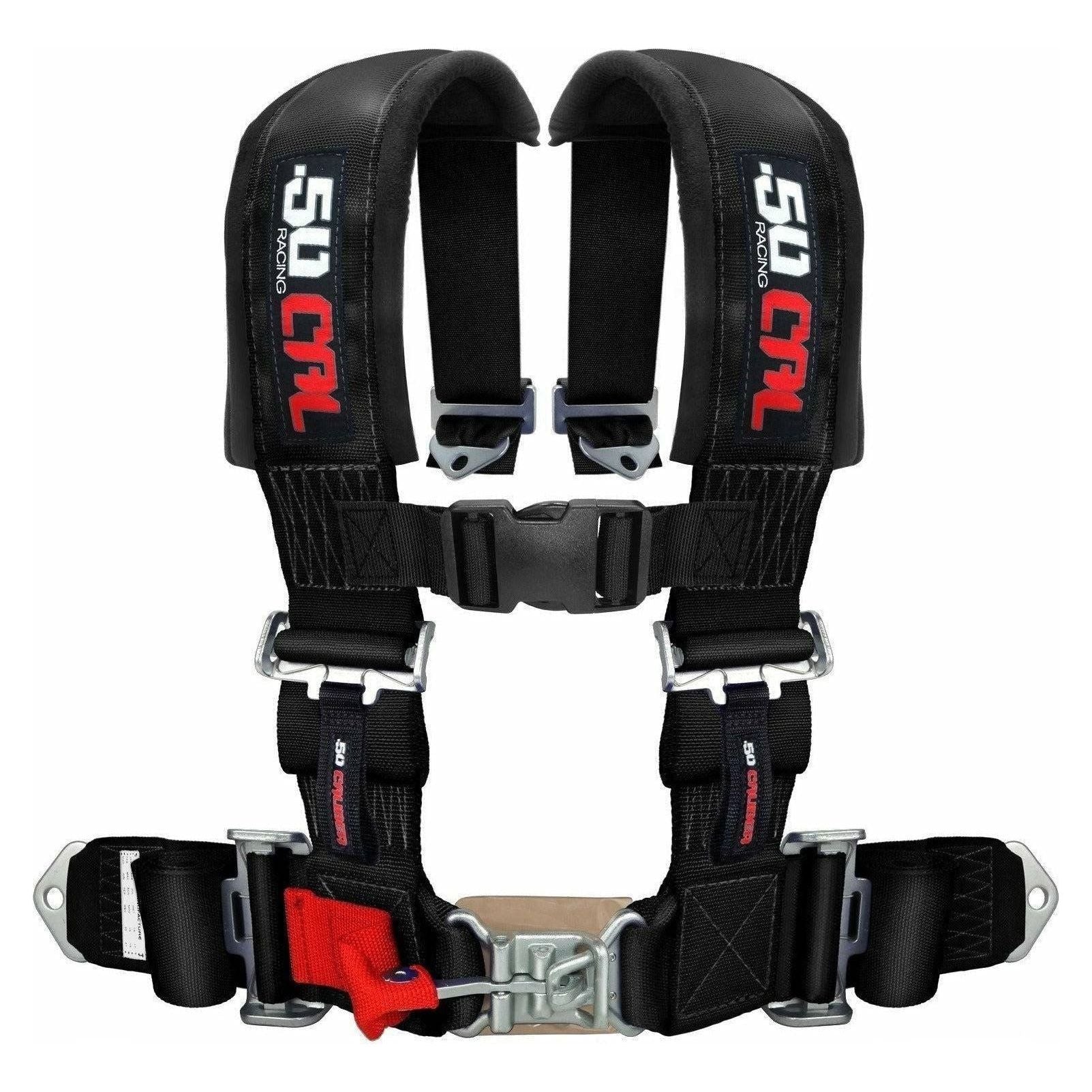 2 4 Point Harness Seat Belt 50 Caliber Racing