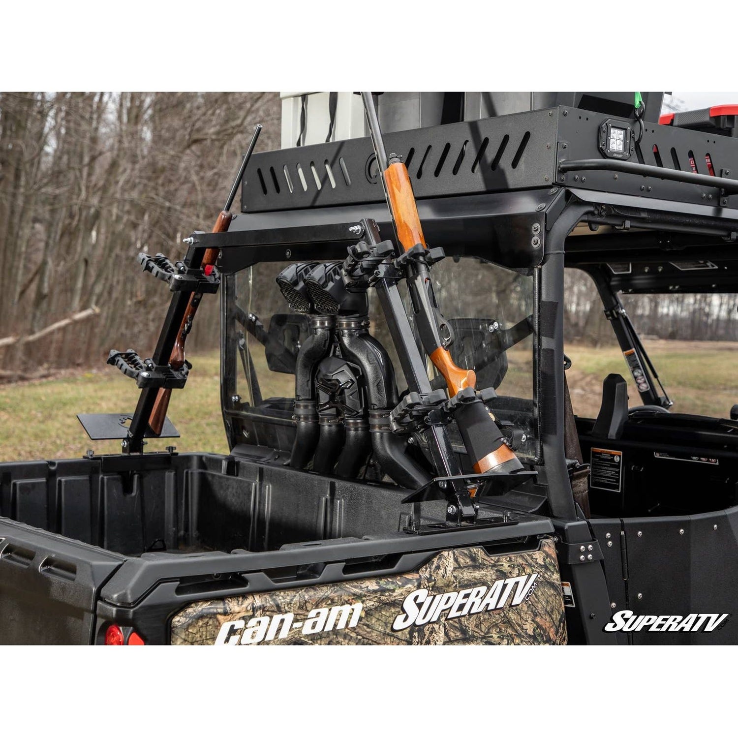 Can Am Defender In-Bed Gun Rack | SuperATV