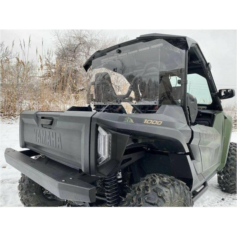 Yamaha Wolverine RMAX Polycarbonate Rear Windshield | Extreme Metal ...