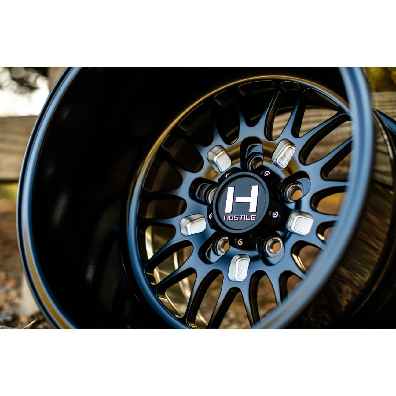HF13 Outlaw UTV Forged Wheel (Satin Black Milled) | Hostile