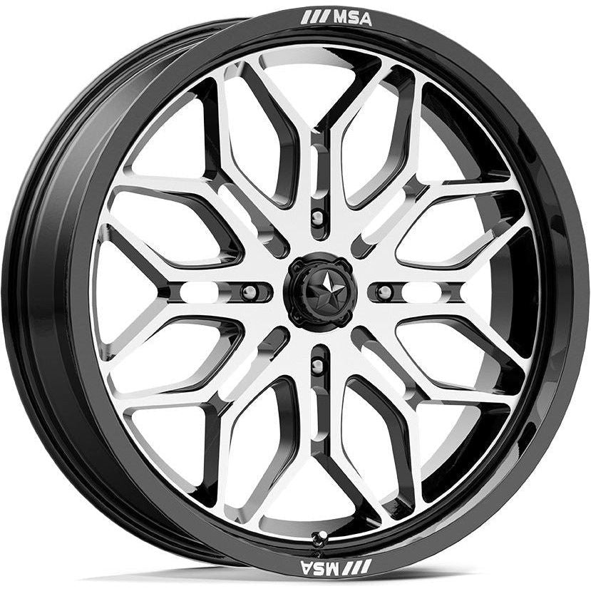 M47 Sniper Wheel (Gloss Black Machined) | MSA Wheels