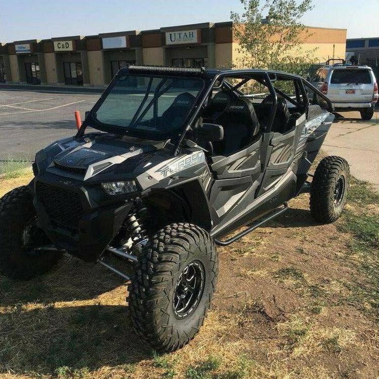 Polaris RZR 4-Seat Raw Lowered Bumper Cage | Sandworks – Kombustion ...