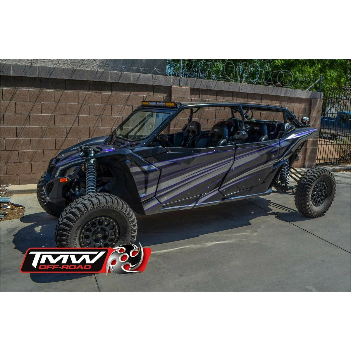 Can Am X3 MAX (2017-2019) Raw Stealth Cage with Roof | TMW Off-Road ...